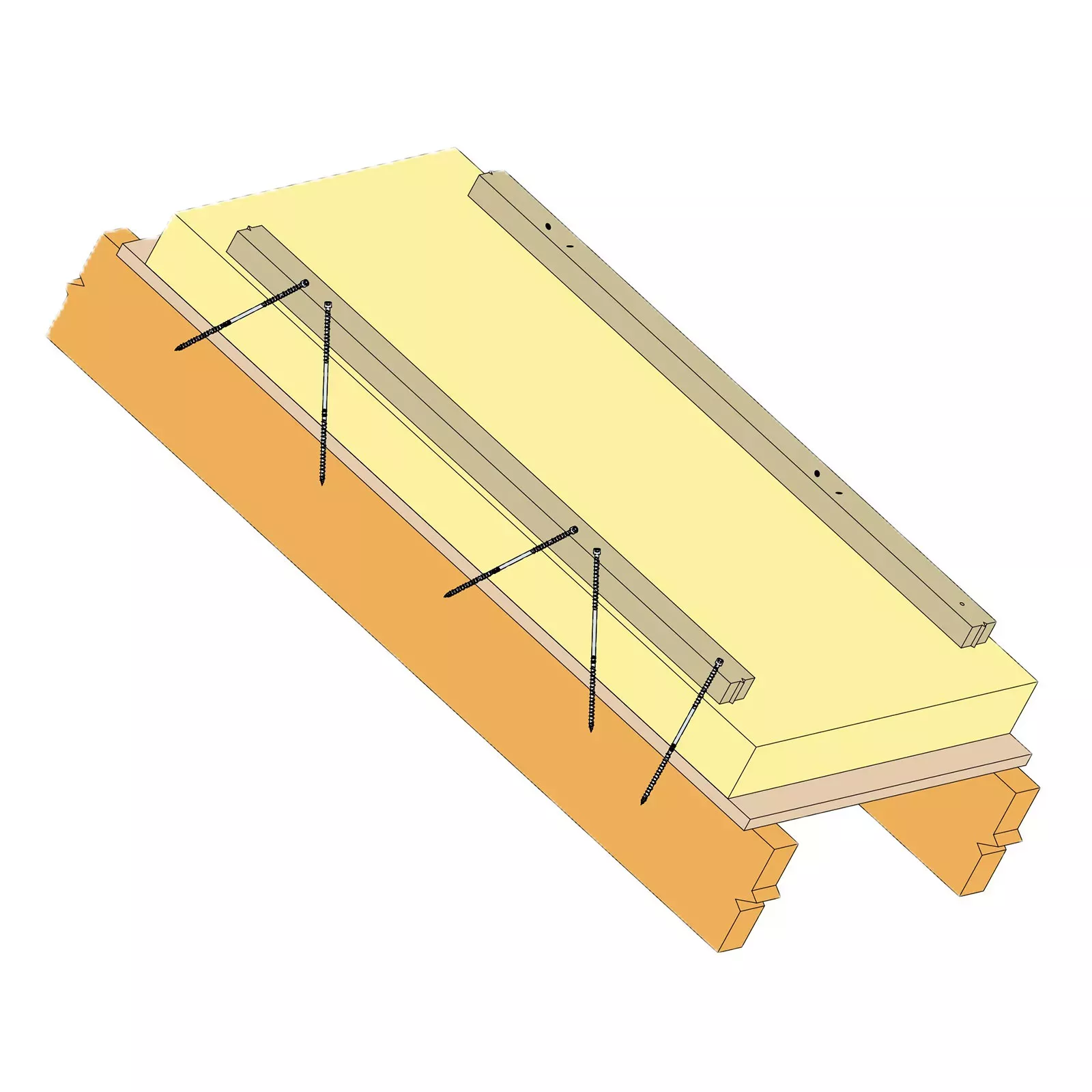 Vis sarking tête cylindrique double filetage - SIMPSON SWRS - prix à ...